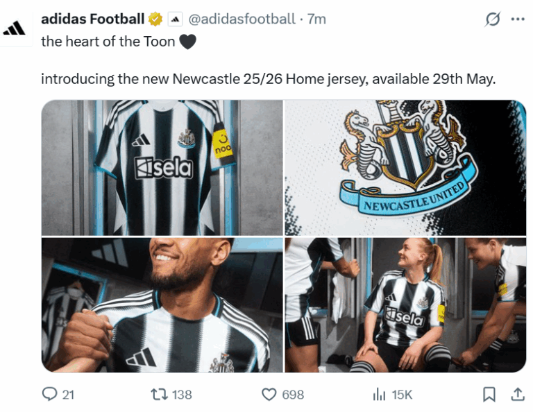 New 2025/26 Newcastle United Home Shirt unveiled - Photos - NUFC The Mag