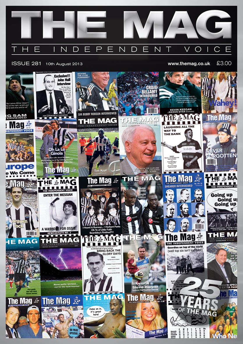Robson Green - “The Mag Is My Bible” - NUFC The Mag
