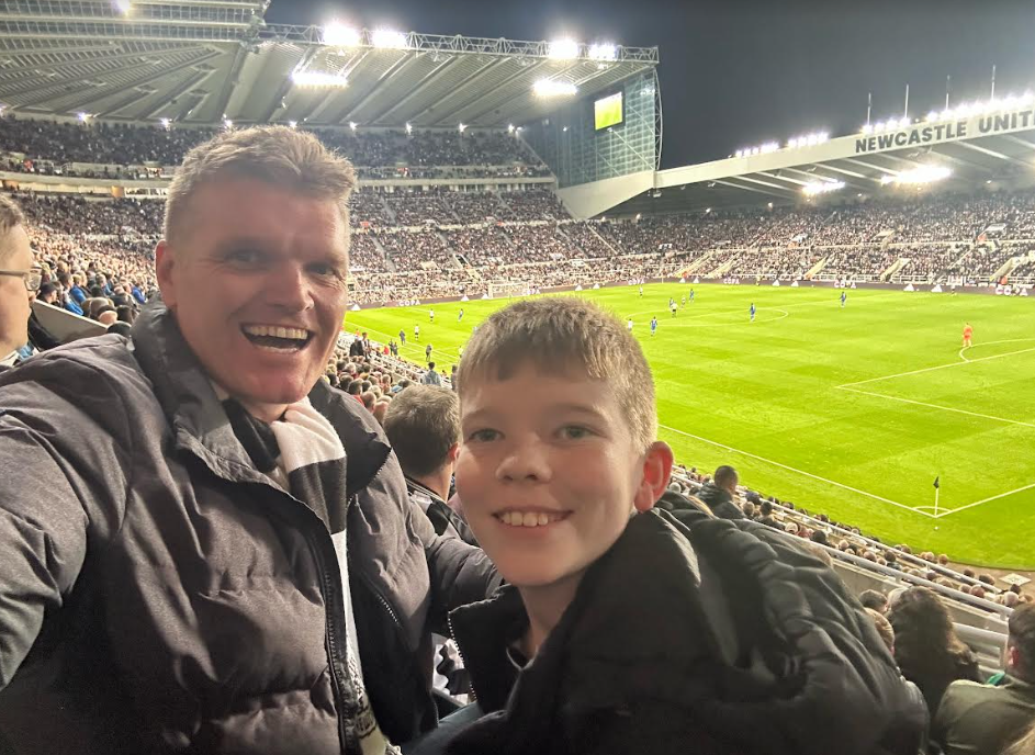 We got them back Dad, just like you said - Newcastle 2 Chelsea 0 - NUFC ...