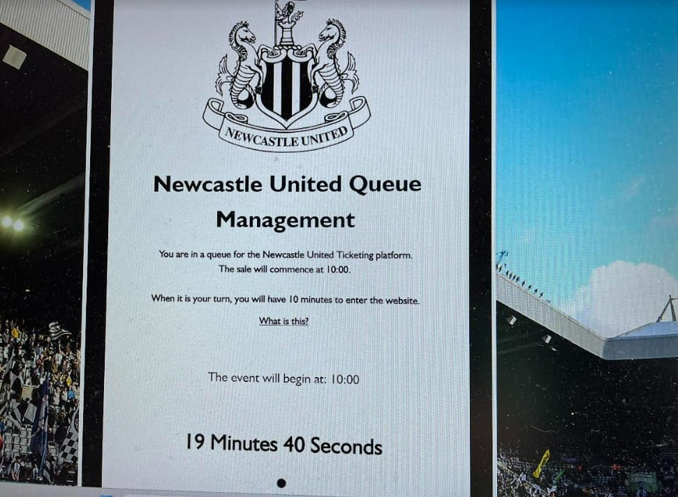 Sorting out my 2023/24 Newcastle United membership was an adventure ...