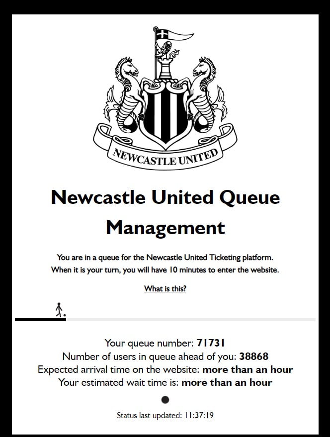 Sorting out my 2023/24 Newcastle United membership was an adventure ...