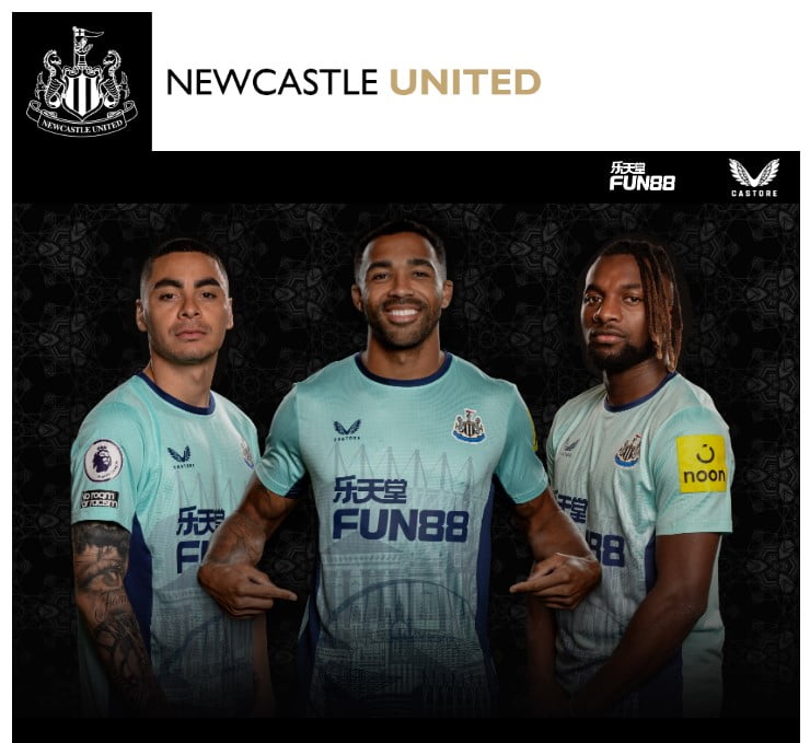 Newcastle United official announcement - New fourth kit made public for ...