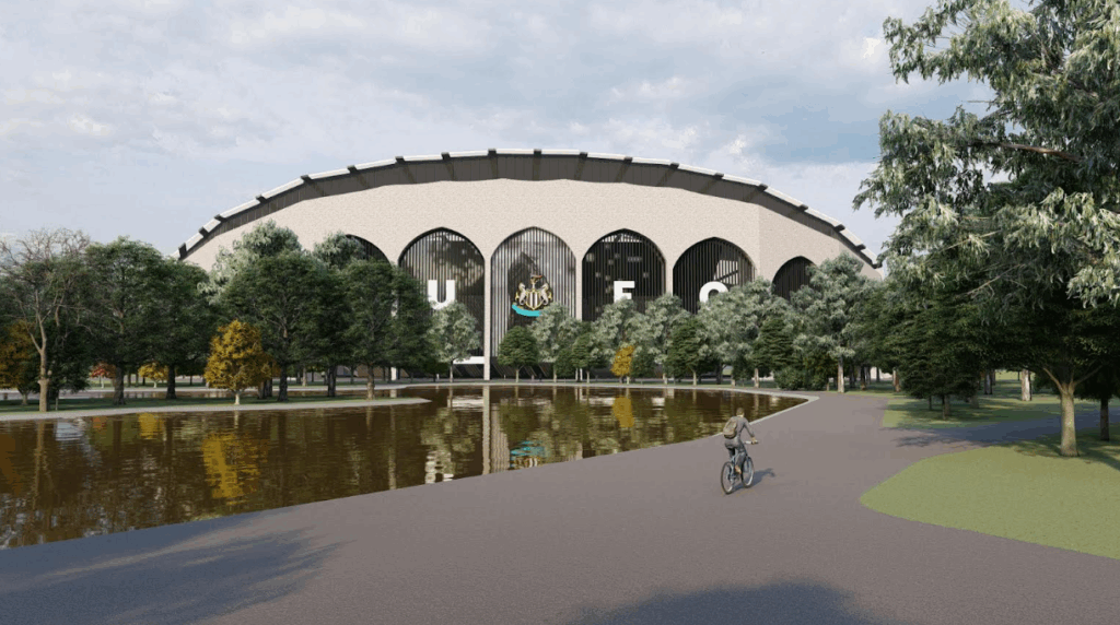 New Newcastle United stadium design concept images - NUFC The Mag