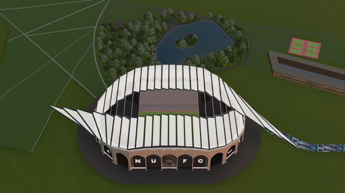New Newcastle United stadium design concept images - NUFC The Mag