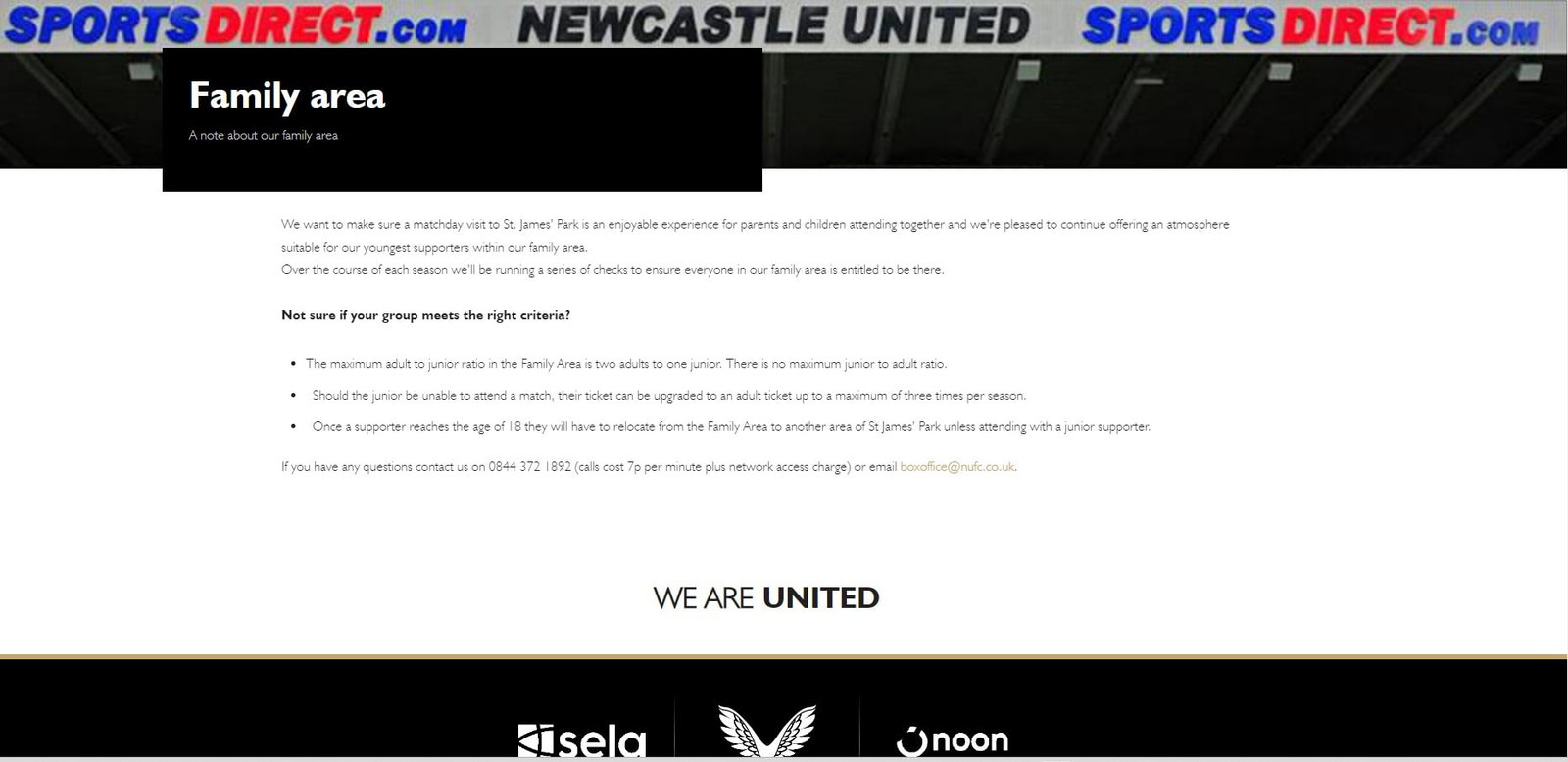 Felt a bit ill when I saw this on official Newcastle United website ...