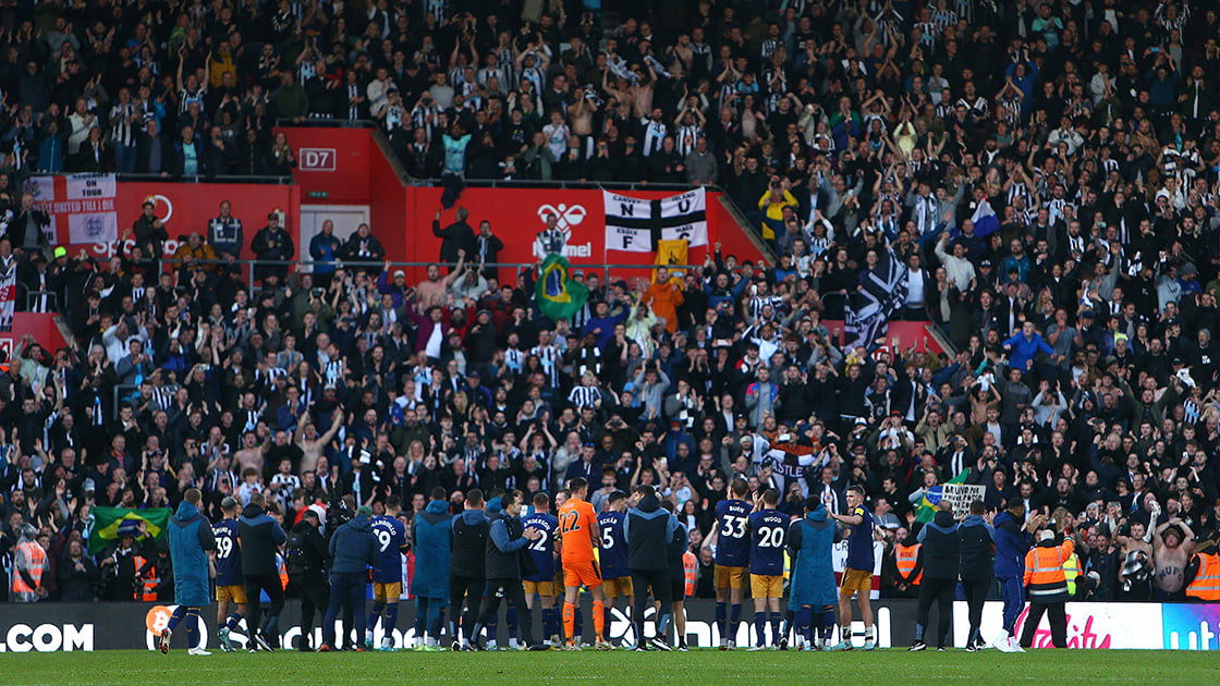 Newcastle United fans away from home make more noise than anyone ...