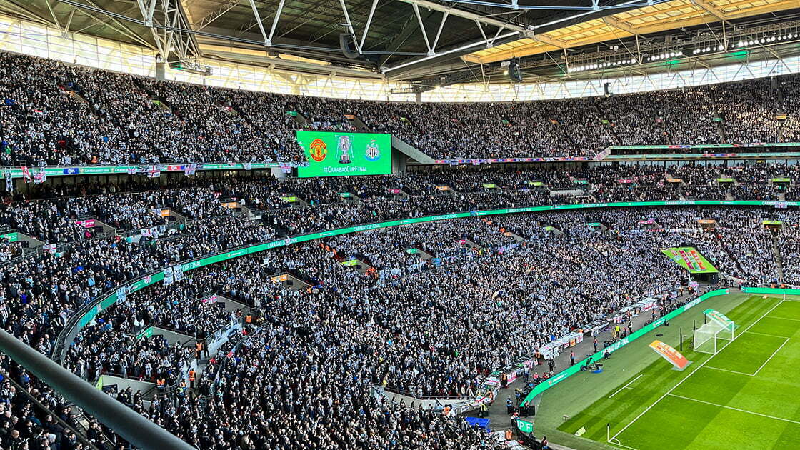 Looking forward to the Carabao Cup Final big time, not nervous at all ...