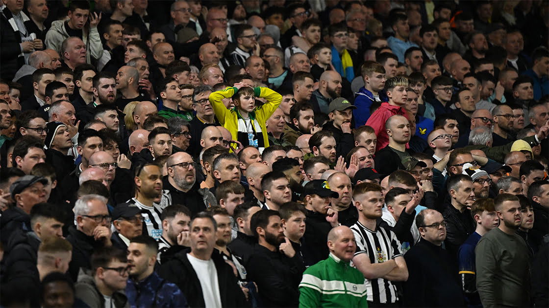 Newcastle United fans were lectured on top eight being a major ...