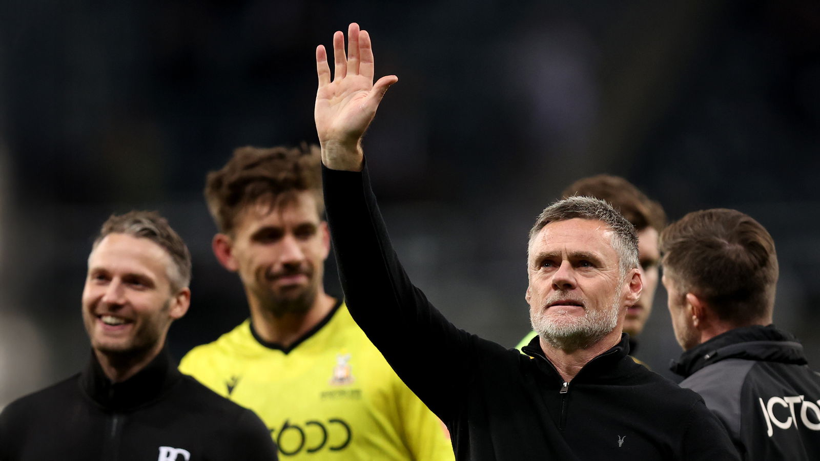 ‘Seeing Bruno bring out the team sheet…okay, they’ve taken it properly ...