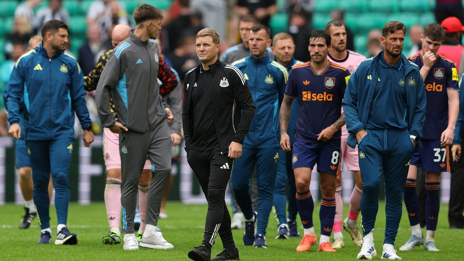 I did flag this up on Friday about Newcastle United losing to Celtic ...