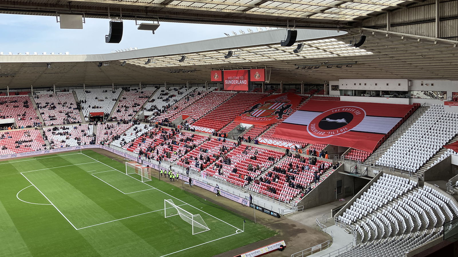 A very different derby experience when I went to Sunderland on Sunday ...