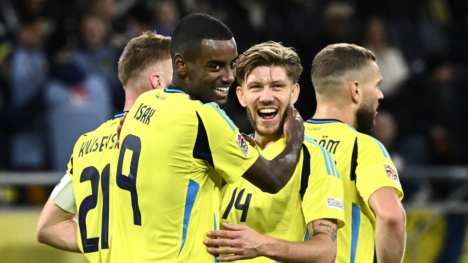 Incredible Alexander Isak stats as Sweden win 6-0 at the Strawberry ...