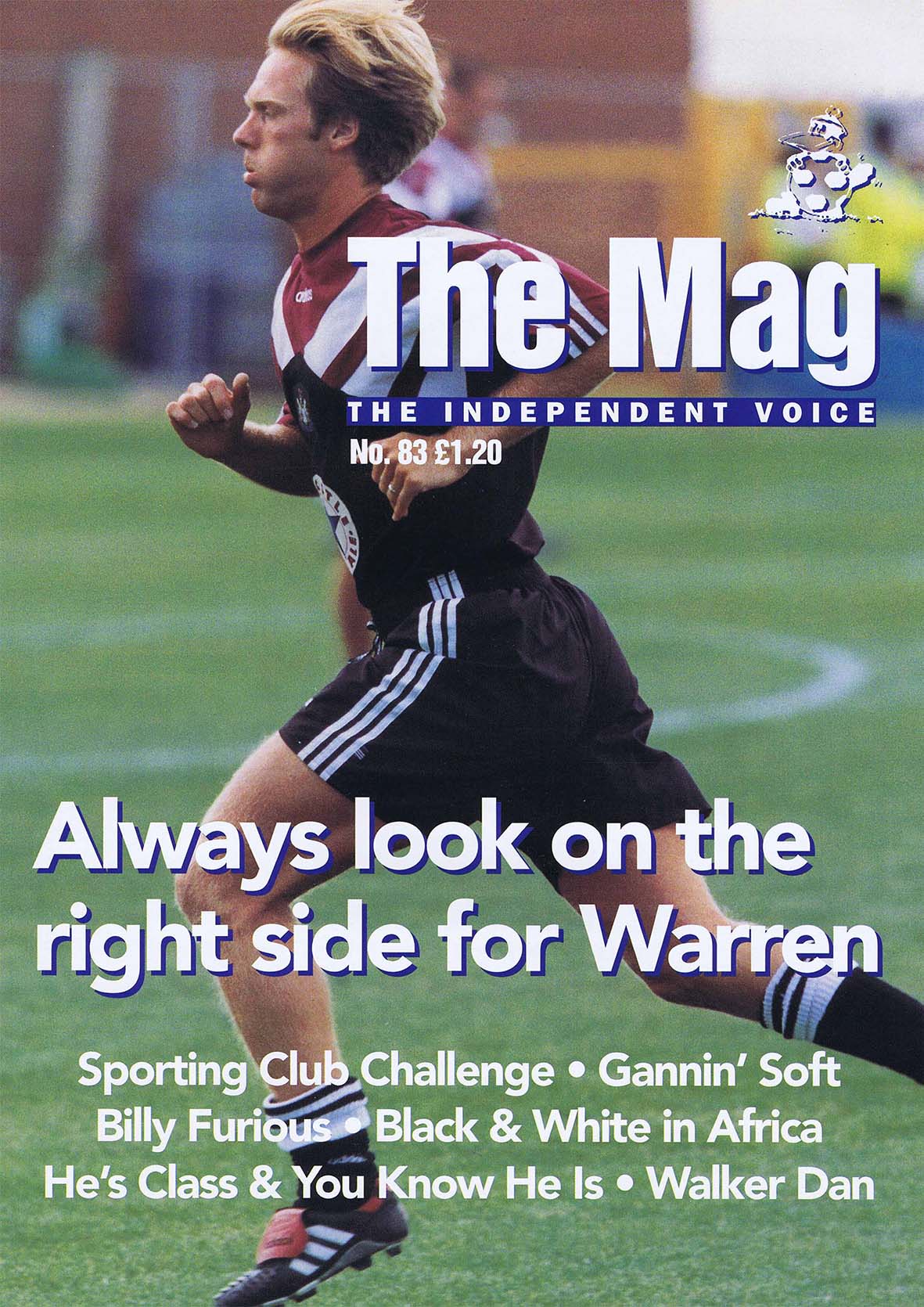 Exclusive interview with Warren Barton - Outstanding - NUFC The Mag