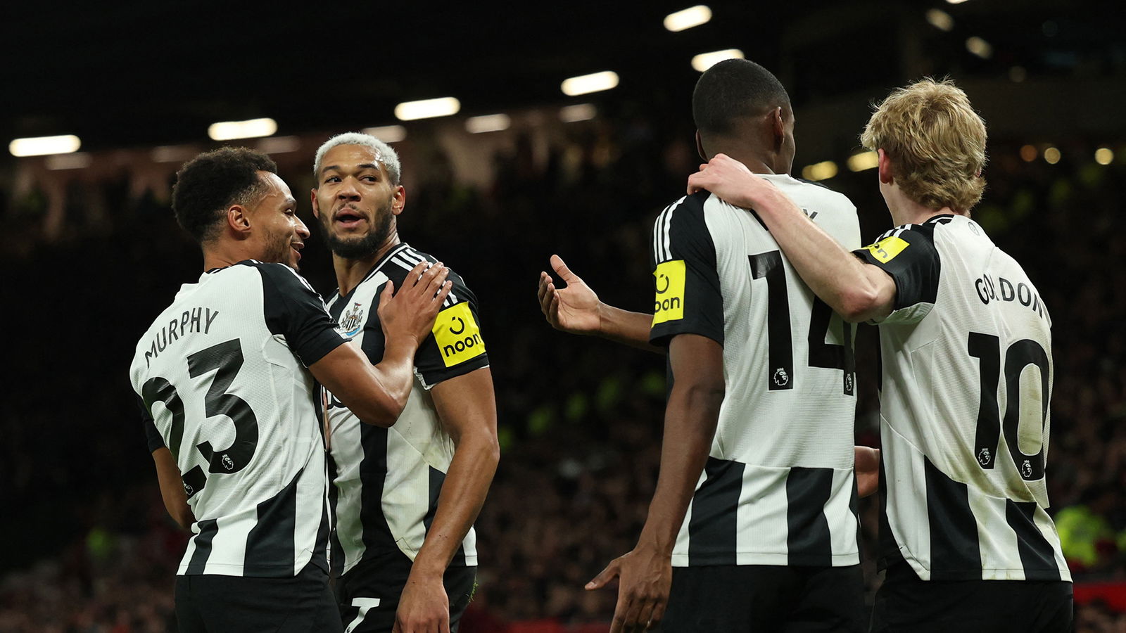 Official Match Cam footage of Manchester United 0 Newcastle United 2 ...