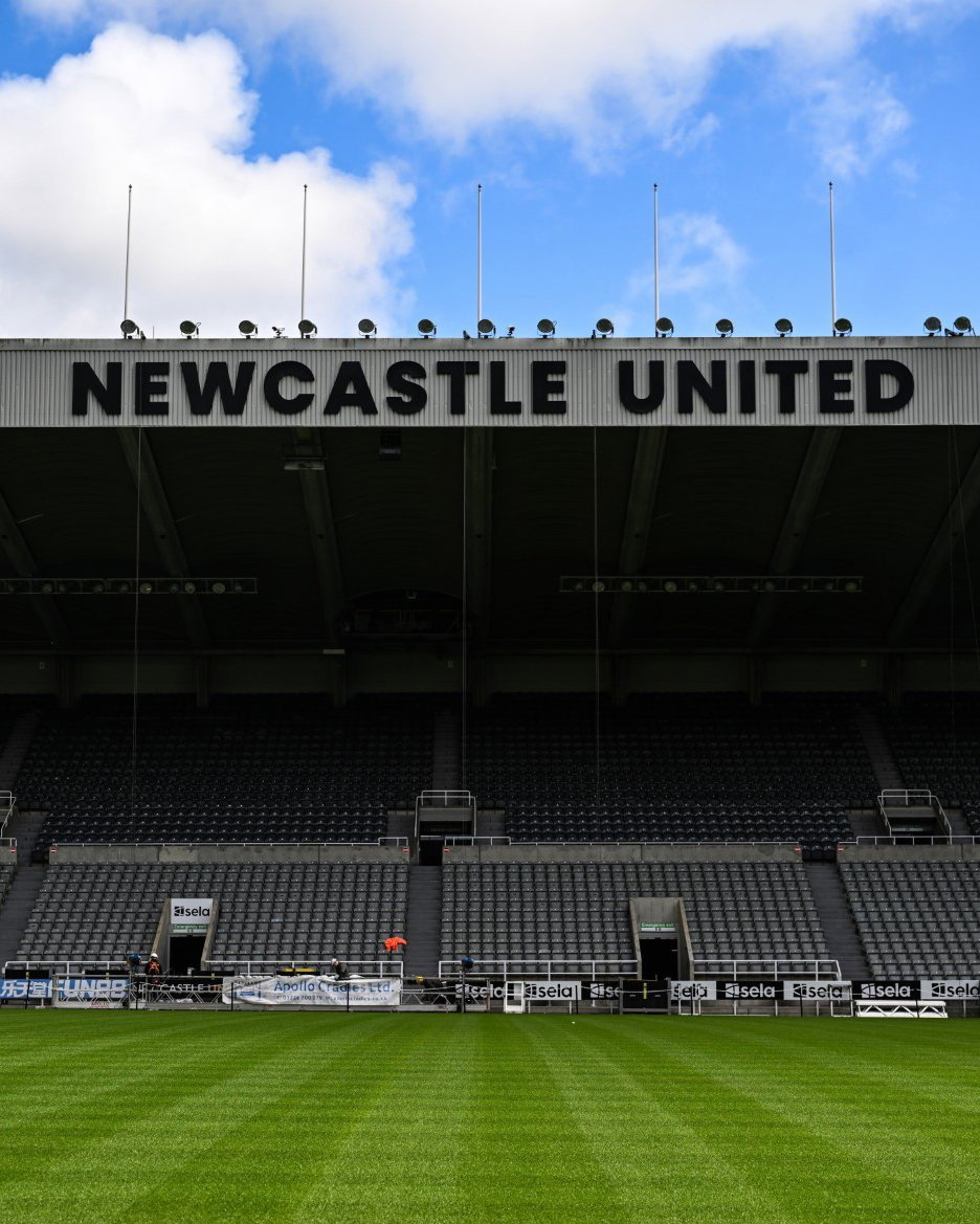 The last sign (stain) of Mike Ashley now replaced at St James’ Park ...