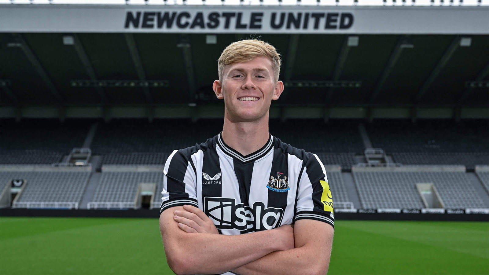There’s some Newcastle United fans on the pitch… and they are living ...