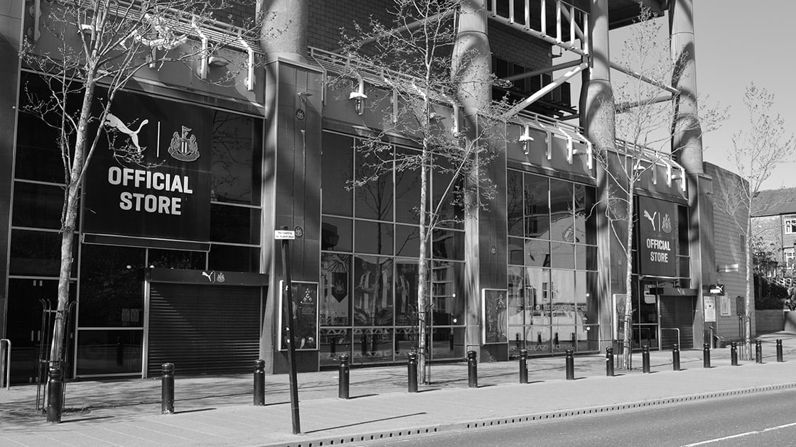 New 2020/21 Newcastle United home shirt a lazy direct copy from Puma ...