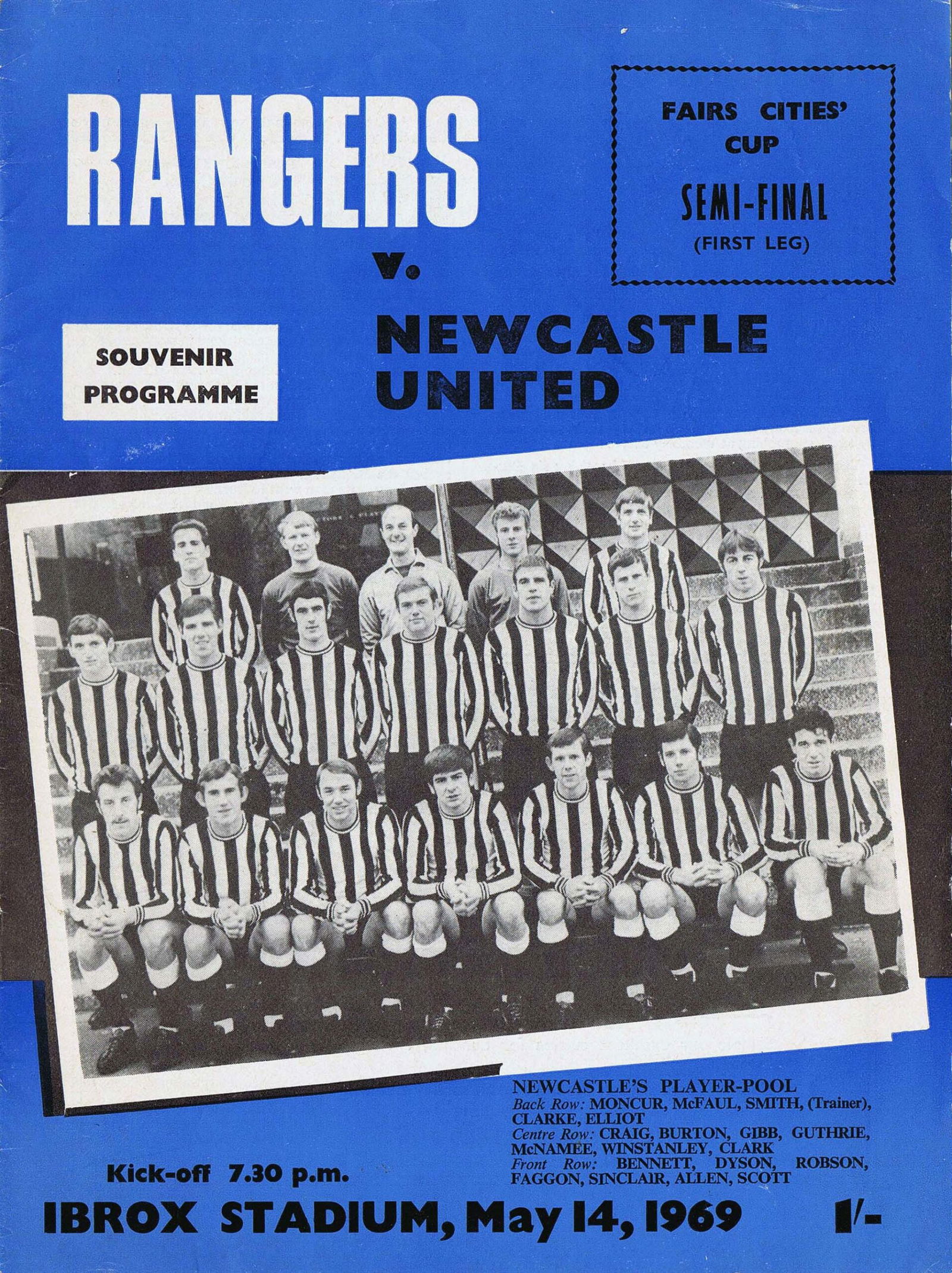 I was one of the 12,000 who went up to Ibrox in ’69 - What a match and ...