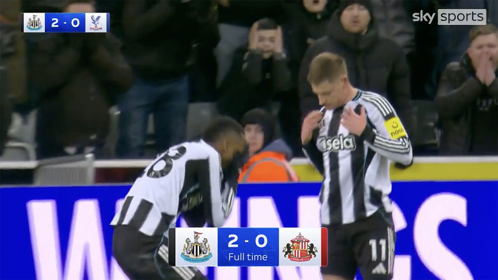 Sky Sports supply bizarre extra Sunderland bonus to Newcastle 2 Crystal ...