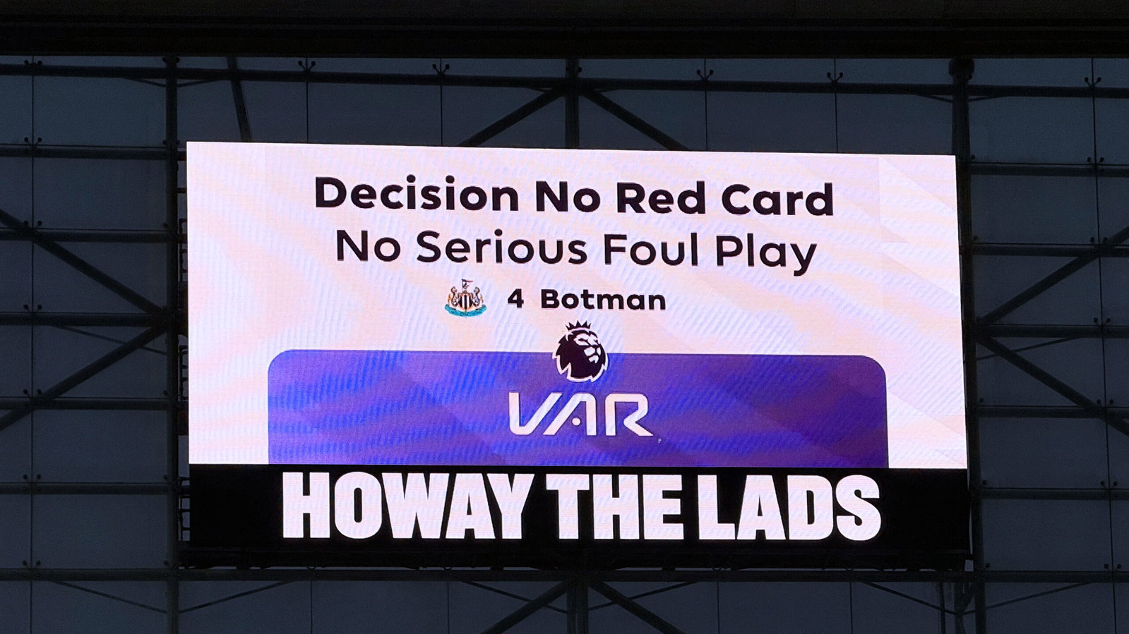 Former top referee rules on controversial Newcastle United v Aston ...