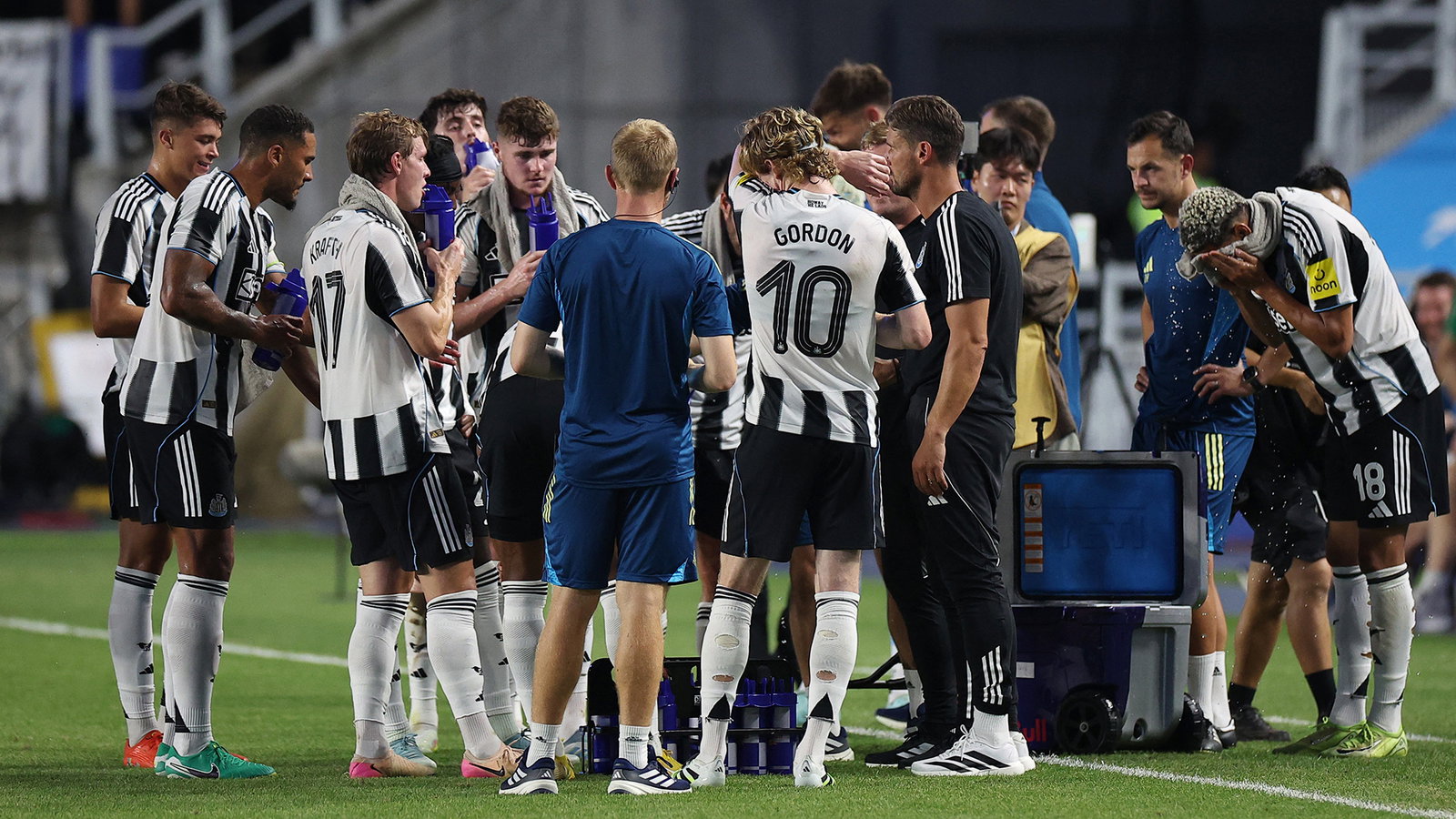 Newcastle United squad of 22 players - The 11 first choices and the 11 ...