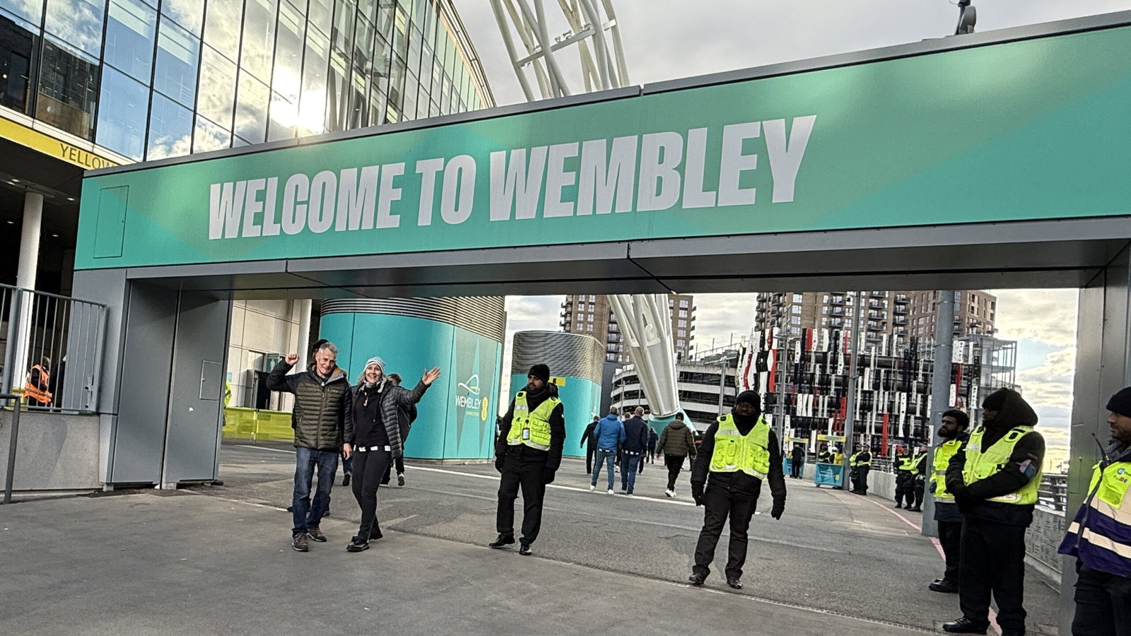 You might be able to do it at Wembley but a wet and windy autumn St ...