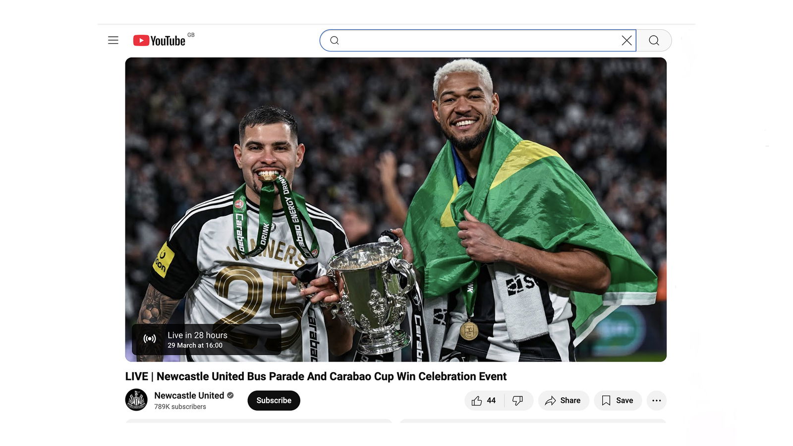 Watch the Newcastle United victory parade and Town Moor event live here ...